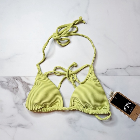 Billabong | Swim | Nwt Billabong Tanlines Multi Triangle Bikini Top ...